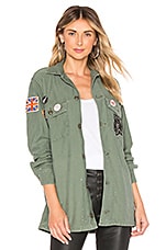 Madeworn 1977 Led Zeppelin Jacket in Army | REVOLVE