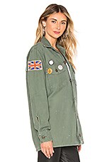 Madeworn 1977 Led Zeppelin Jacket in Army | REVOLVE