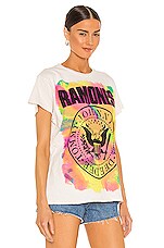 Madeworn Ramones Tee in White | REVOLVE