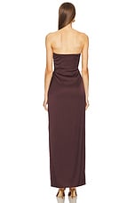 Michael Costello x REVOLVE Dimity Gown in Chocolate Brown | REVOLVE