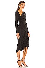 Michael Costello x REVOLVE Kylee Midi Dress in Black | REVOLVE