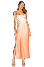 Michael Costello x REVOLVE Porter Dress in Orange Ombre | REVOLVE