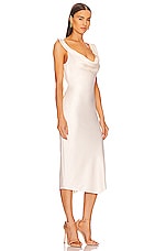 Michael Costello x REVOLVE Kylen Midi Dress in Ivory | REVOLVE
