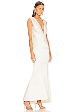 Michael Costello x REVOLVE Sara Gown in Ivory | REVOLVE