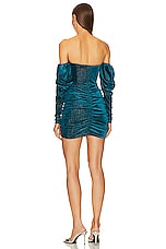 Michael Costello x REVOLVE Libra Mini Dress in Turquoise | REVOLVE