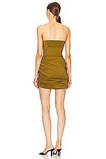 MYBESTFRIENDS Raine Dress in Olive | REVOLVE