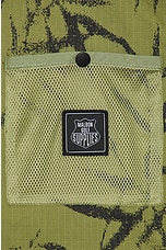 Malbon Golf Ripstop Canvas Tac Vest in Military Green | REVOLVE