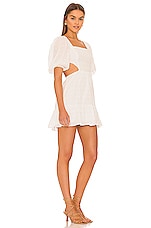 MINKPINK Whitewash Mini Dress in White | REVOLVE