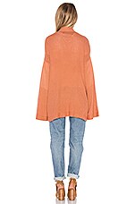 MINKPINK Flourish Cardigan in Terracotta | REVOLVE