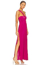 MISA Los Angeles Thora Dress in Fuchsia | REVOLVE