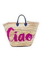 MISA Los Angeles Marrakech 'Ciao' Bag in Navy Blue | REVOLVE