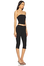 MORE TO COME x Emma Rose Siara Capri Set in Black | REVOLVE