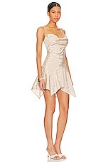 MORE TO COME Gabrielle Mini Dress in Cream | REVOLVE