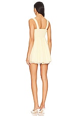 MORE TO COME Zia Mini Dress in Yellow | REVOLVE