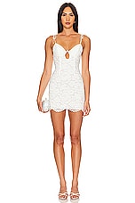 MORE TO COME Sandi Mini Dress in Ivory | REVOLVE