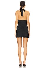 MORE TO COME Carla Mini Dress in Black | REVOLVE