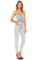 Marissa Webb Gentry Jumpsuit in Acid Washed Indigo | REVOLVE