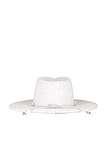 Nikki Beach Angel Hat in White | REVOLVE