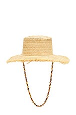 Nikki Beach Talia Hat in Natural | REVOLVE
