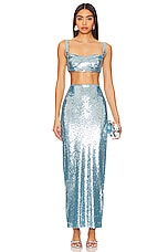 The New Arrivals by Ilkyaz Ozel Monique Top in Le Bleu Bebe | REVOLVE