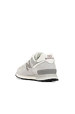 New Balance 574 in Aluminum & White | REVOLVE