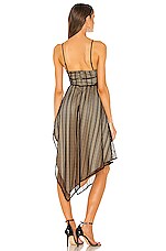 NBD Lima Midi Dress in Black Mesh | REVOLVE