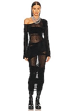 NBD Conga Mixed Yarn Maxi Dress in Black | REVOLVE