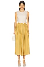 Never Fully Dressed Monika Dress in Camel | REVOLVE