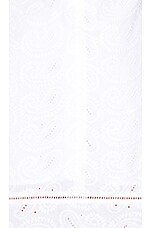 NICHOLAS Fold Frill Dress in White | REVOLVE