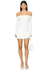 NIA Lisa Dress in White | REVOLVE
