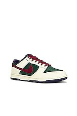 Nike Dunk Low Retro Sneaker in Fire, Team Red, Coconut Milk, & Melon ...