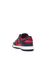 Nike Dunk Low Retro in University Red & Obsidian White | REVOLVE
