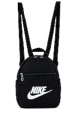 Nike Mini Backpack in Black, Black & White | REVOLVE