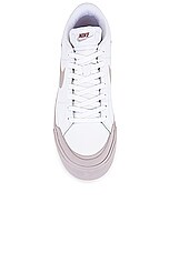 Nike Court Legacy Lift Sneaker in White, Platinum Violet, & Smokey ...