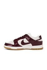 Nike Dunk Low LX Sneaker in Phantom, Dark Team Red, & Sail | REVOLVE