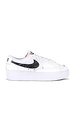Nike Blazer Low Platform in White & Black | REVOLVE