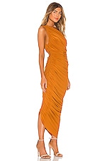 Norma Kamali Diana Gown in Bronze | REVOLVE