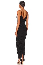 Norma Kamali Slip Diana Gown in Black | REVOLVE