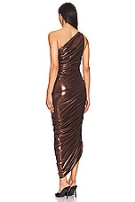 Norma Kamali Diana Gown in Chocolate | REVOLVE