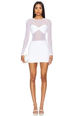 Nookie Eclipse Mini Dress in White | REVOLVE