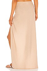 Nookie X REVOLVE Long Sarong in Gold Lurex | REVOLVE