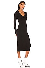 NSF Sarah Henley Dress in Black | REVOLVE