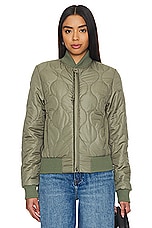 NSF Neil Bomber Jacket in Army | REVOLVE