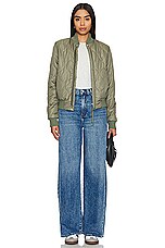 NSF Neil Bomber Jacket in Army | REVOLVE