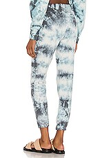 NSF Sayde Slouchy Slim Sweatpant in Storm Tie Dye | REVOLVE