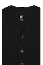 NSF Slim Cardigan in Black | REVOLVE