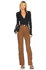 Not Yours To Keep Sabrina Bodysuit in Black | REVOLVE