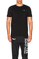 OFF-WHITE Gradient Over Tee in Black & Multicolor | REVOLVE