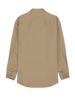 OFF-WHITE Drill Military Overshirt in Beige | REVOLVE