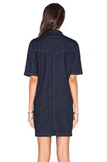 OLCAY GULSEN Dress in Dark Blue Used | REVOLVE